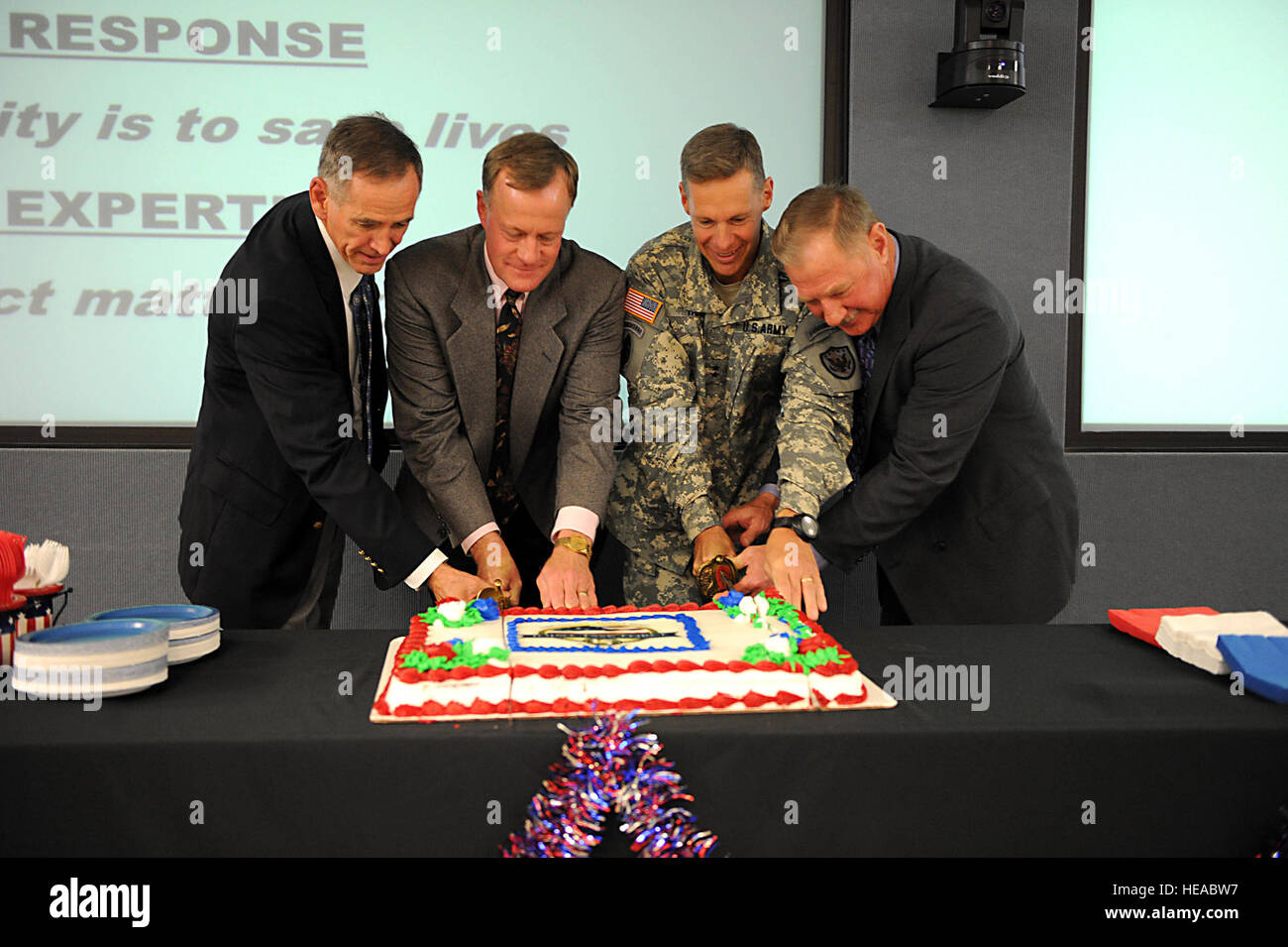 Army Maj. Gen. William Roy, commander, Joint Task Force Civil Support ...