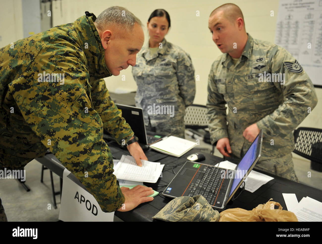 Marine Corps Col. David Olszowy, Joint Task Force Civil Support deputy ...