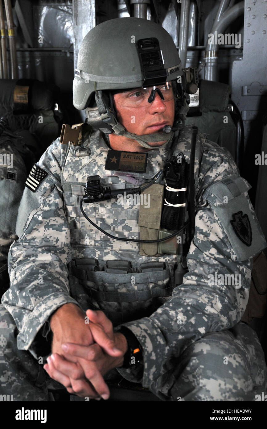 U.S. Army Sgt. Christopher Brown, Task Force Raptor, U.S. Army 3rd ...