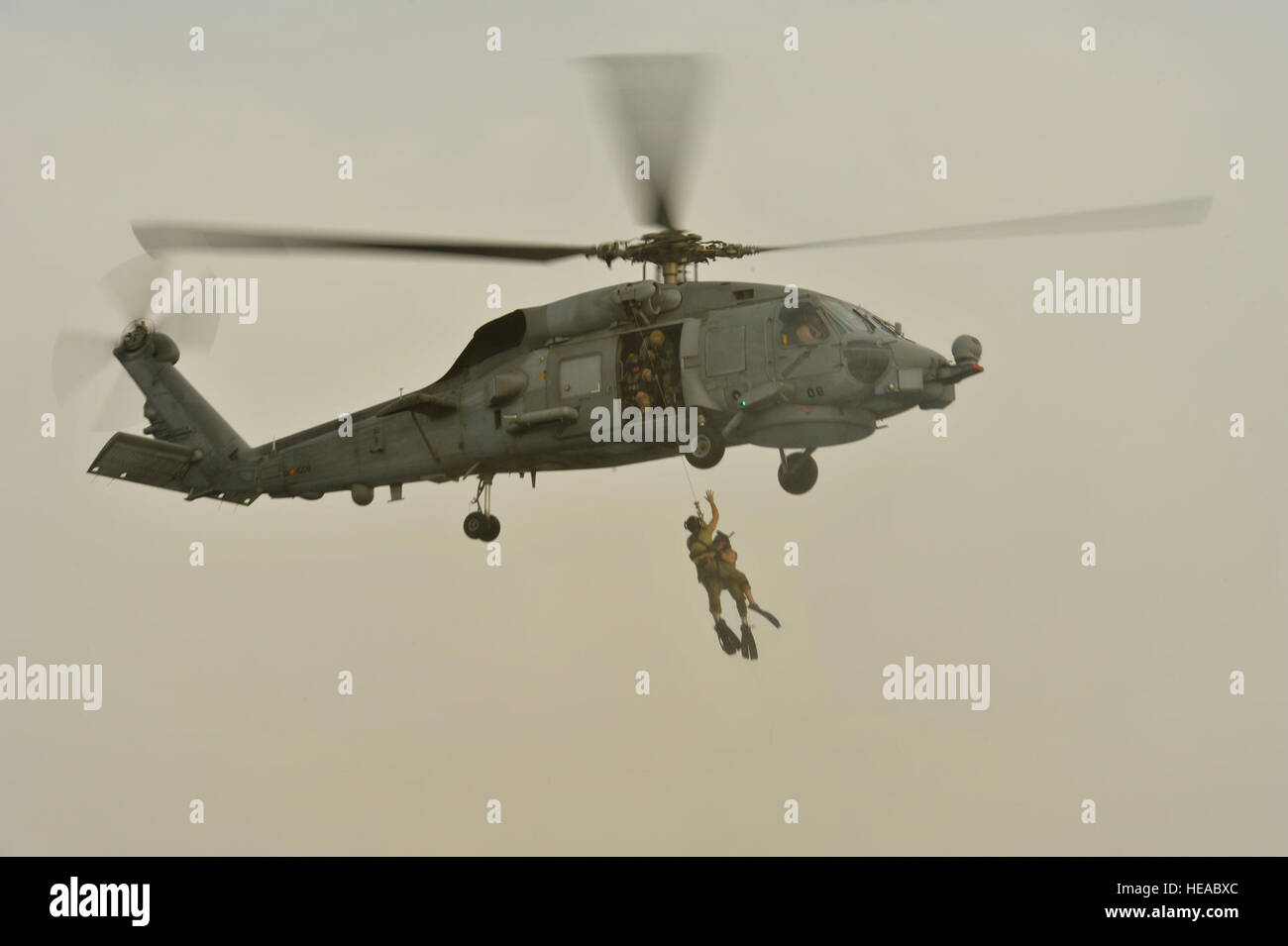 U.S. Air Force pararescue personnel from the 82nd Expeditionary Rescue ...