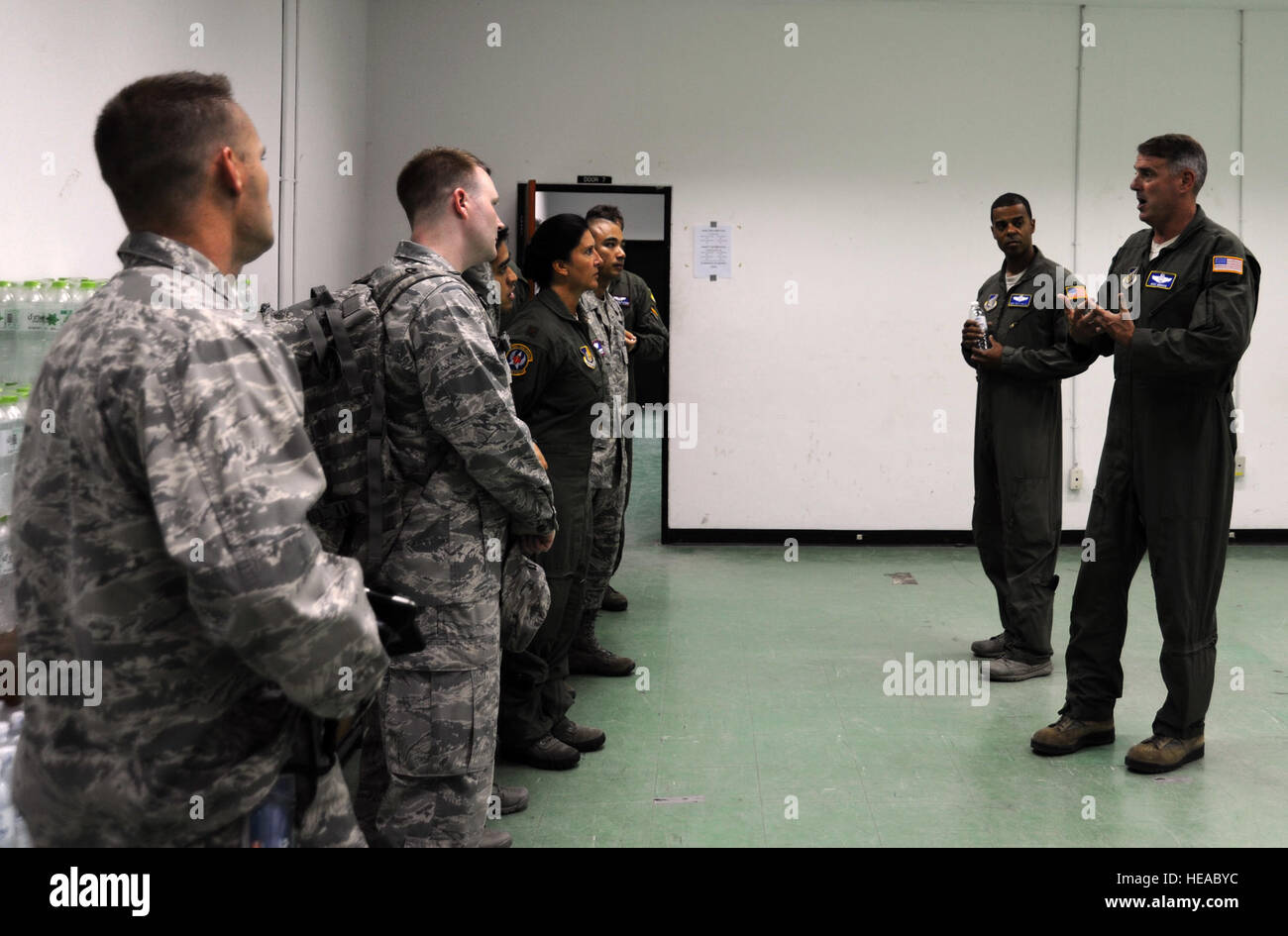 U.S. Air Force Brig. Gen. Michael Minihan, Joint Task Force 505 Joint ...