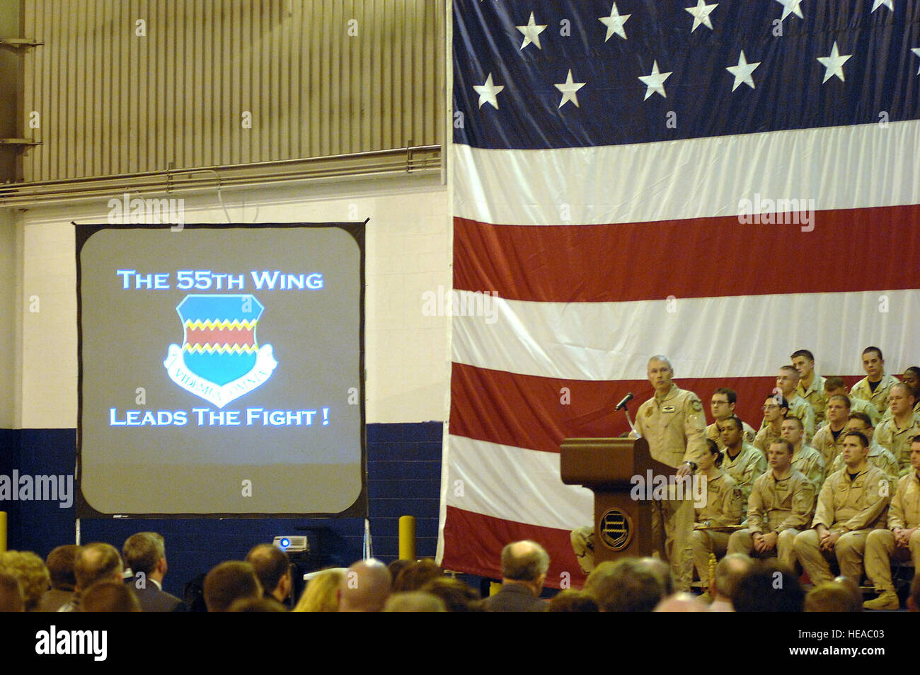 Commander of 55th air wing hi-res stock photography and images - Alamy