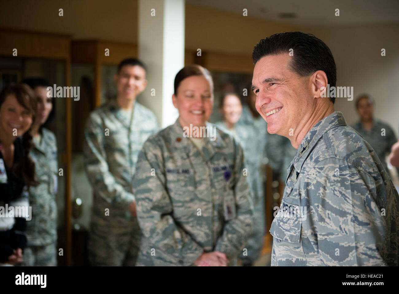 U.S. Air Force Brig. Gen. (Dr.) Sean Murphy, Air Combat Command surgeon ...