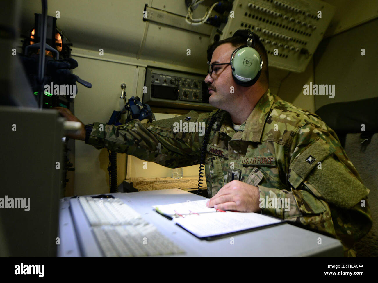 1st Lt. Cory Snyder, 7th Expeditionary Airborne Command and Control ...