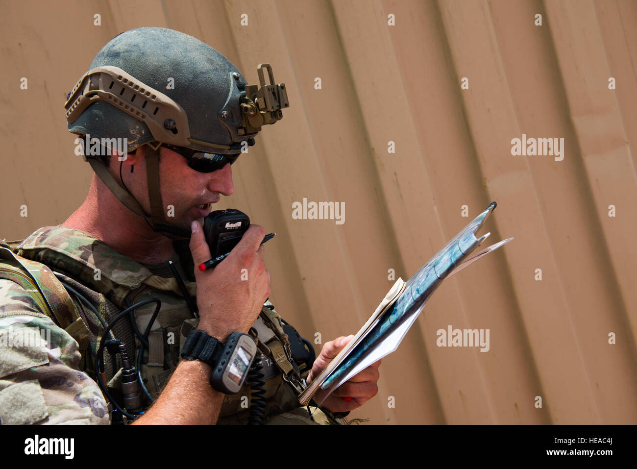 U.S. Air Force Staff Sgt. Robert Cooch, 18th Air Support Operations ...