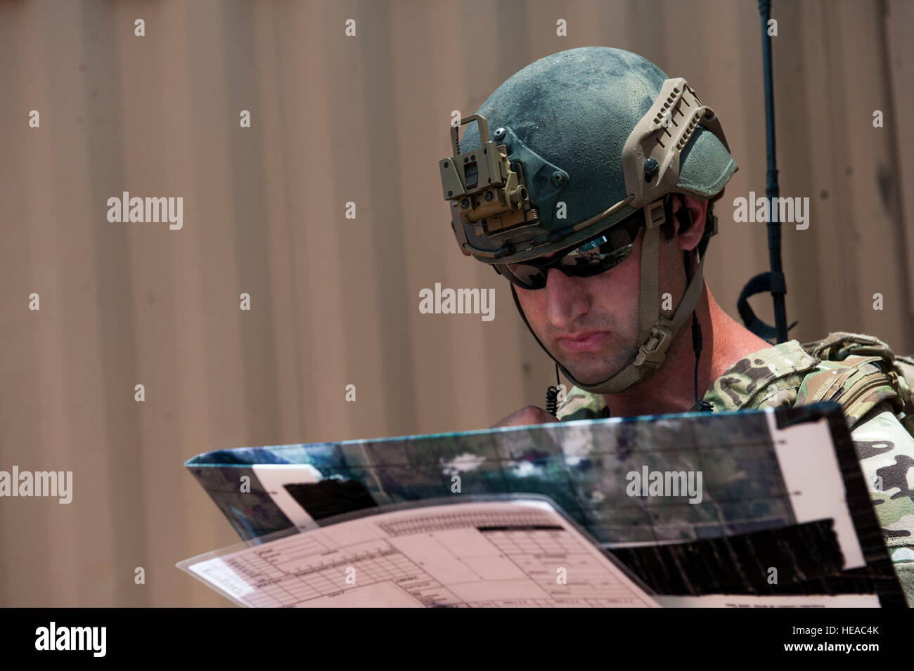 U.S. Air Force Staff Sgt. Robert Cooch, 18th Air Support Operations ...