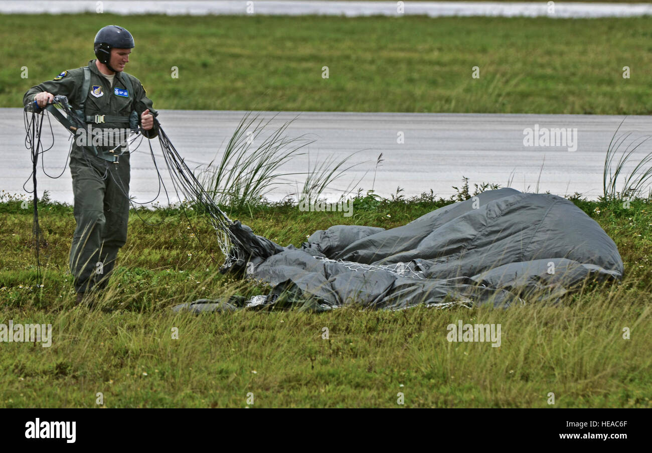 Staff Sgt. Daniel Guy, 736th Security Forces Squadron fire team leader ...