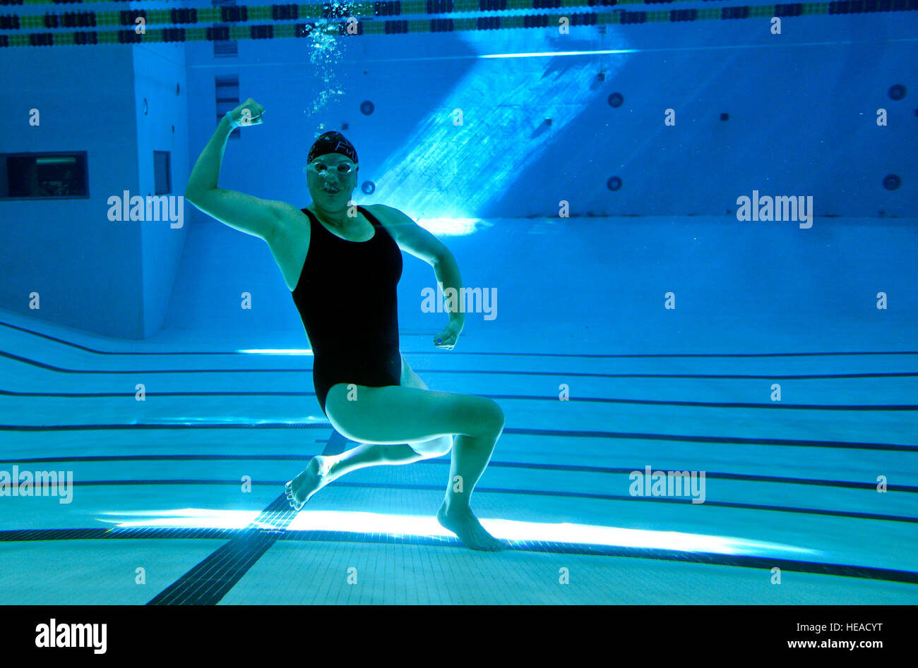 U.S. Air Force Retired Tech Sgt. Jennifer Bauer poses for a photo ...