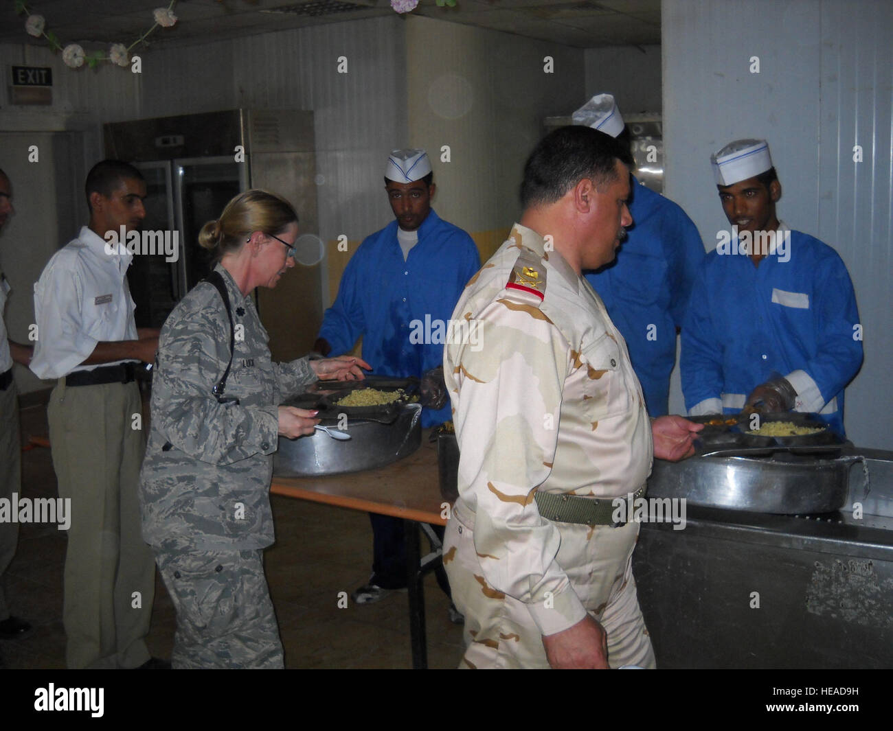 Lt. Col. Abbie Luck, deputy detachment commander of the 732 ...