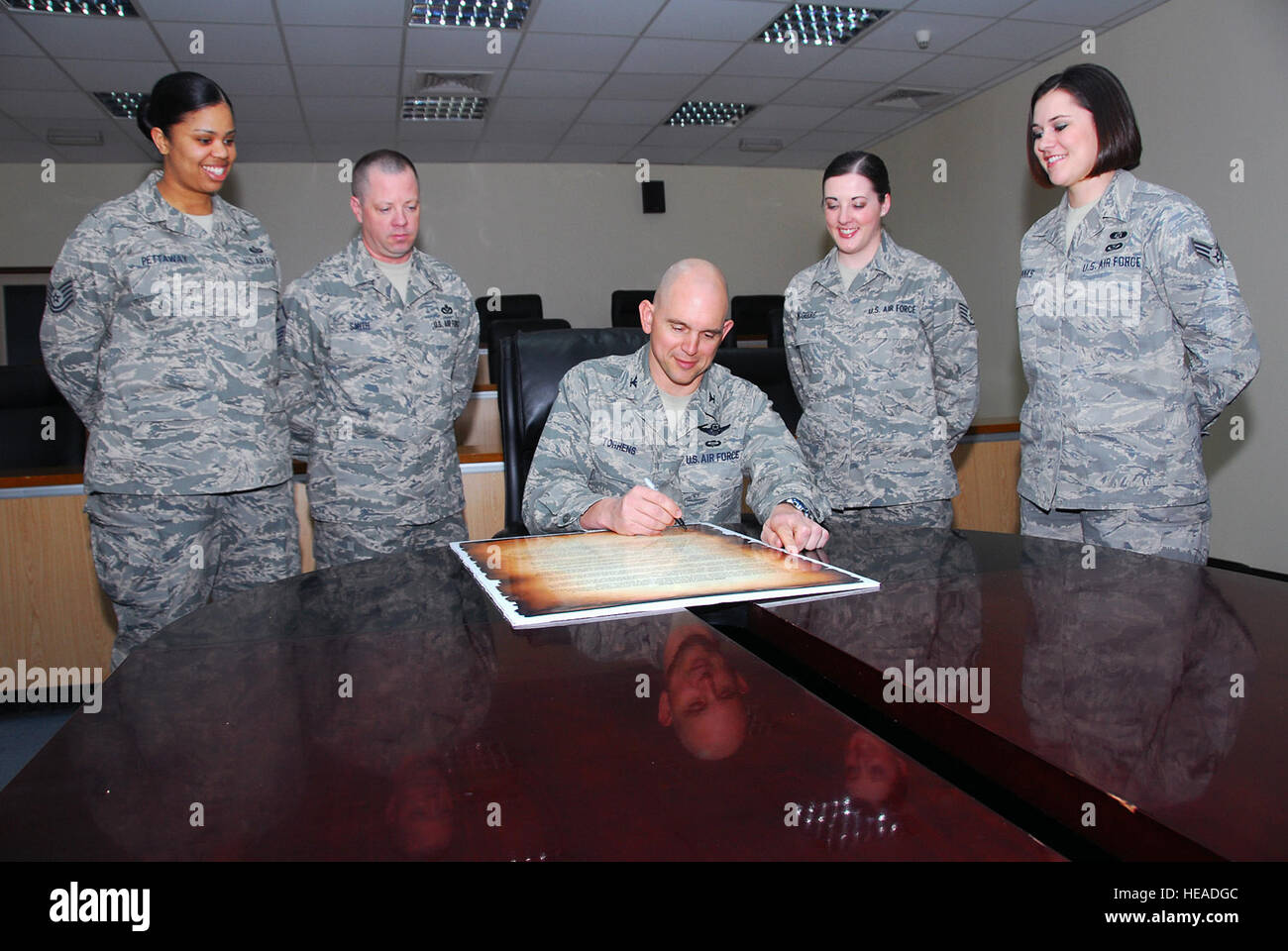 SOUTHWEST ASIA -- Col. Cameron Torrens, 386th Air Expeditionary Wing ...