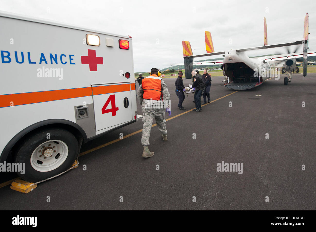 First responders from the 65th Medical Group and a U.S. Navy flight ...