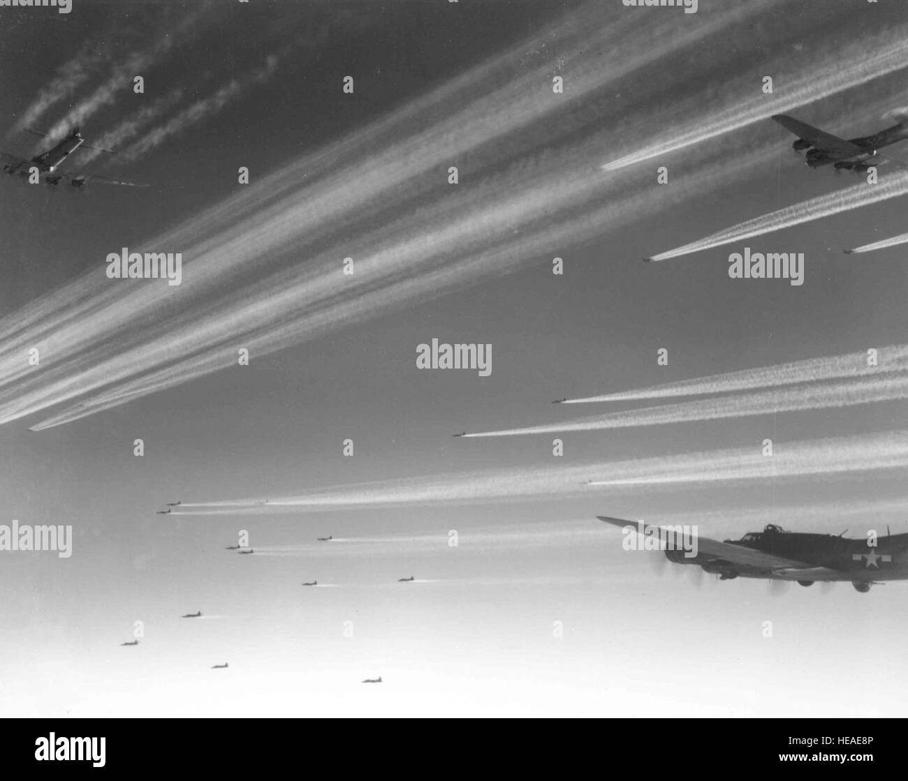 United states air force formation Black and White Stock Photos & Images ...