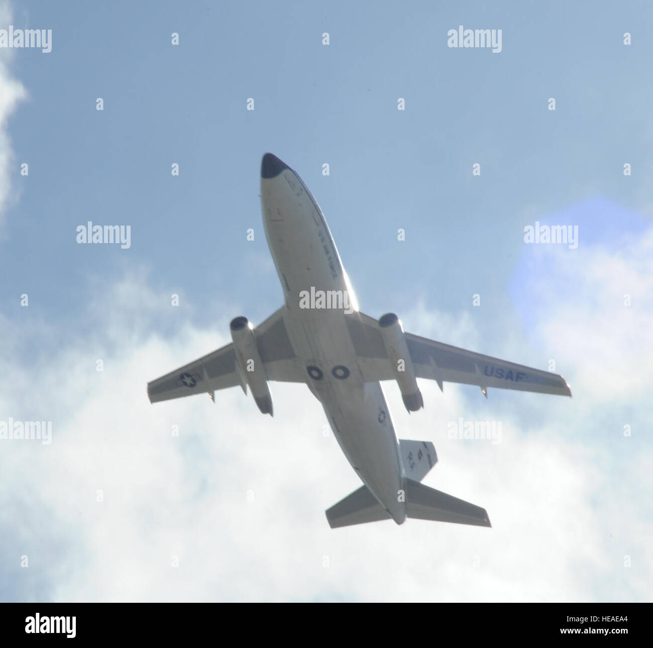 The last T-43 combat systems officer trainer performs a flyby during ...