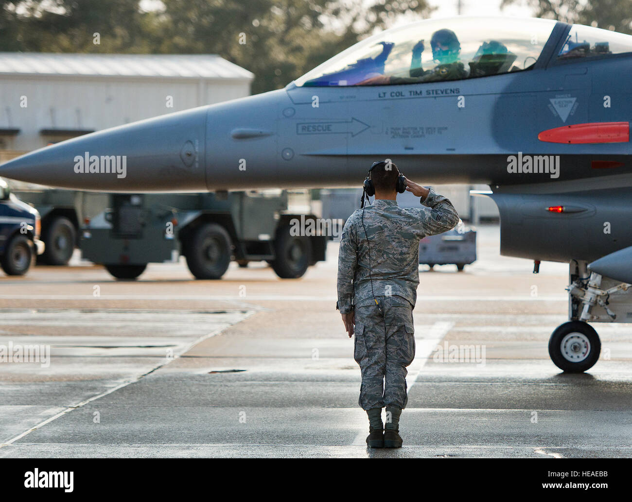 Senior Airman Roderick Ponton, a 96th Aircraft Maintenance Squadron ...