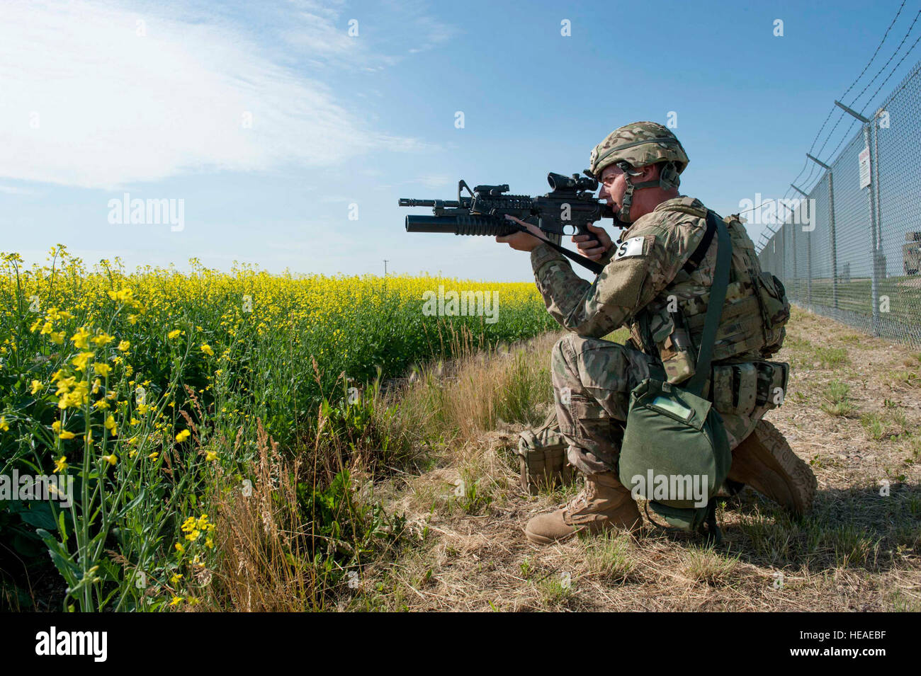 91st missile security forces member hi-res stock photography and images ...