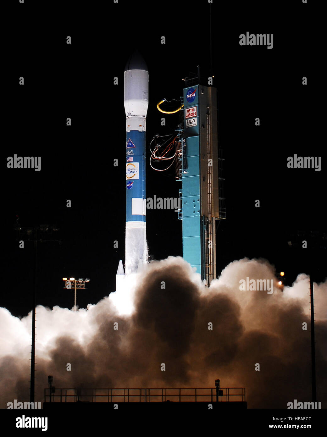 Delta II/OSTM Launch at Vandenberg AFB, CA. from SLC 2 West. 20 June ...