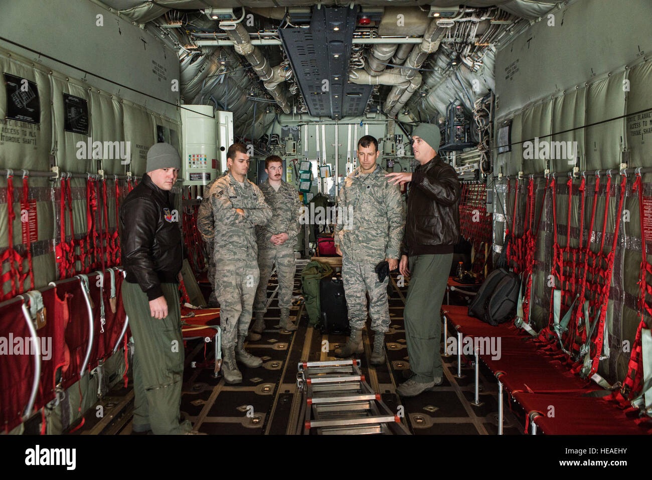 Tech. Sgt. Matthew Jones, 415th Special Operations Squadron, talks to ...