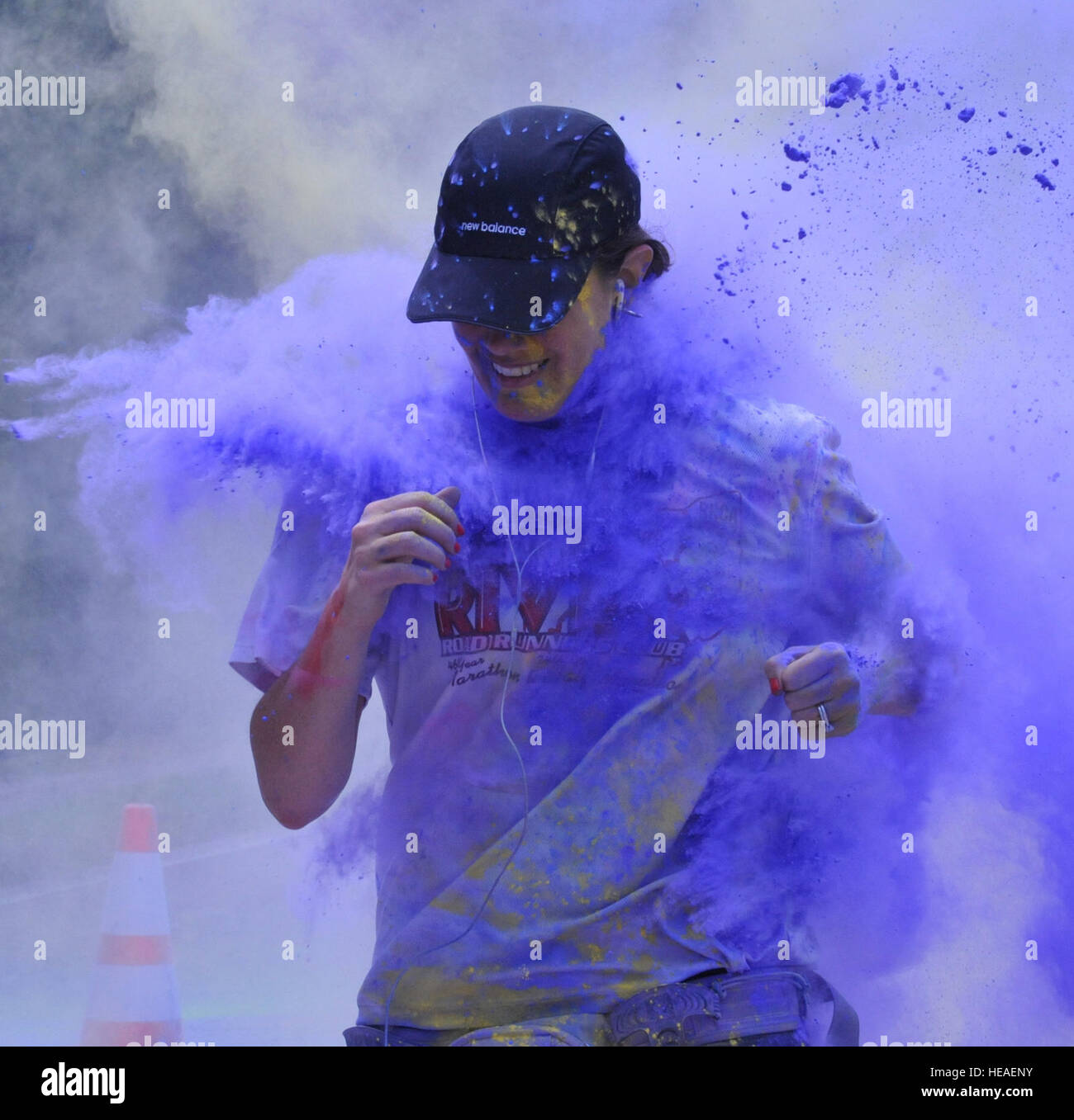 Renee Elliott, a runner in the LGBT 5K Diversity Color Run July 17, is ...