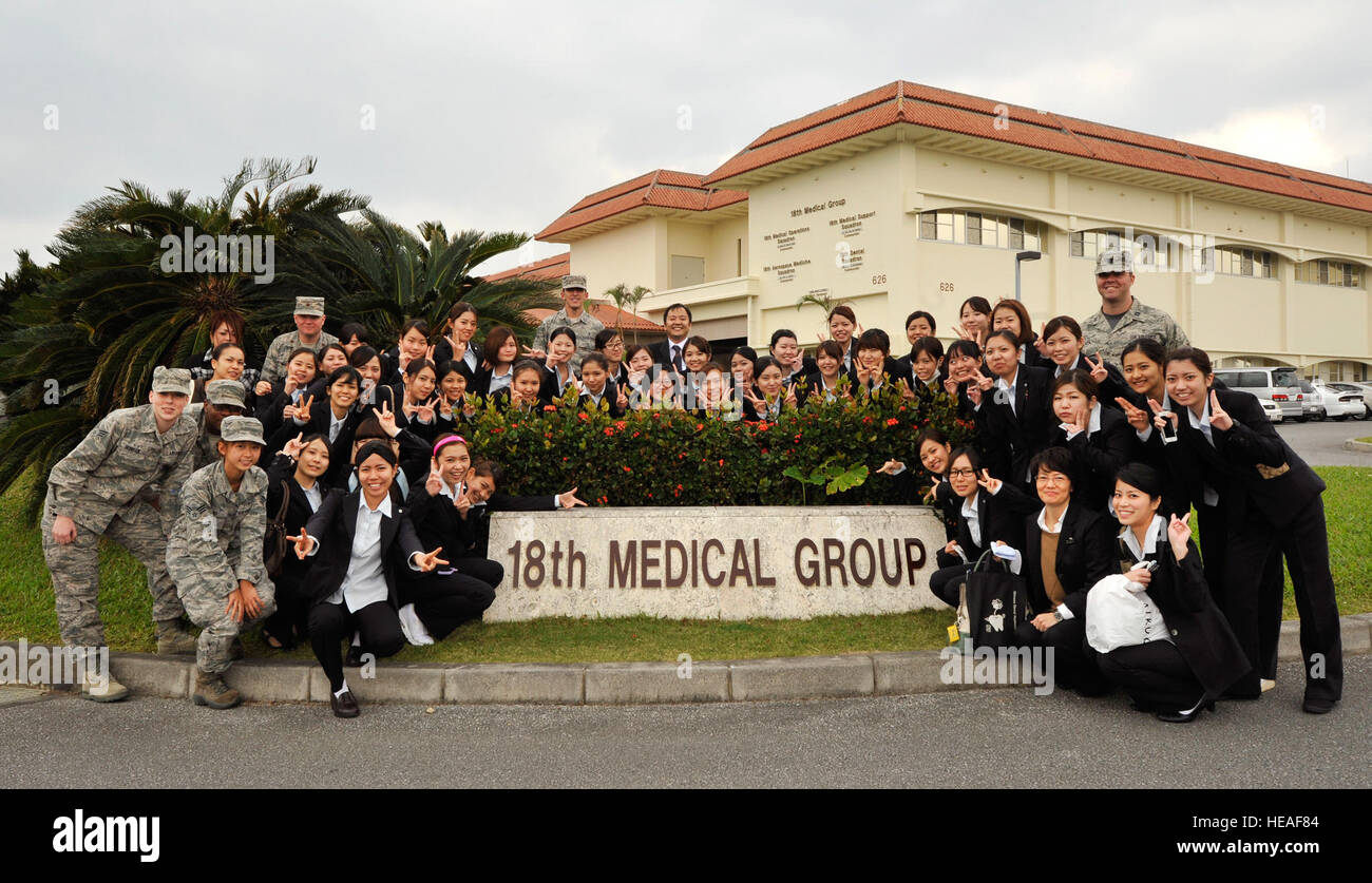 Members of the 18th Dental Squadron and local dental hygiene students ...
