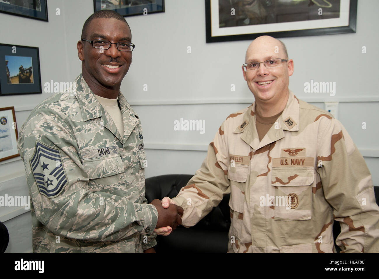 CAMP LEMONNIER, Djibouti (March 16, 2012) - U.S. Navy Air Force Chief ...
