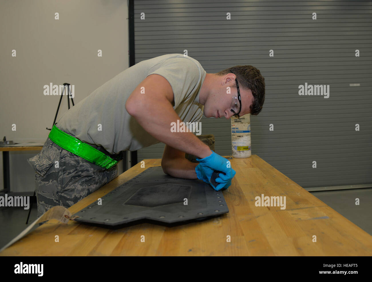 Senior Airman Tyler Quayle, 33rd Maintenance Squadron low observable ...