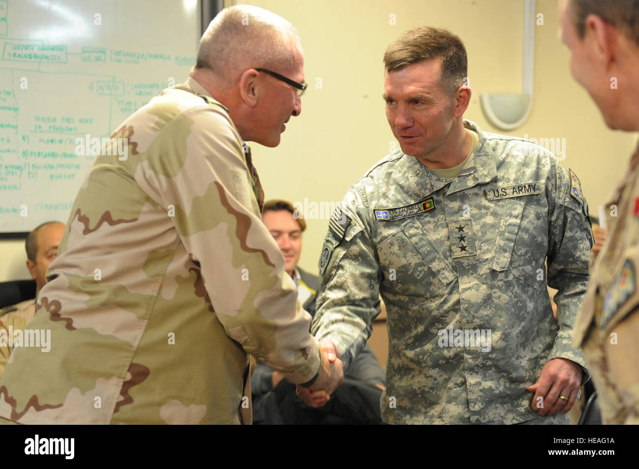 Ntm a lt gen william b caldwell iv hi-res stock photography and images ...