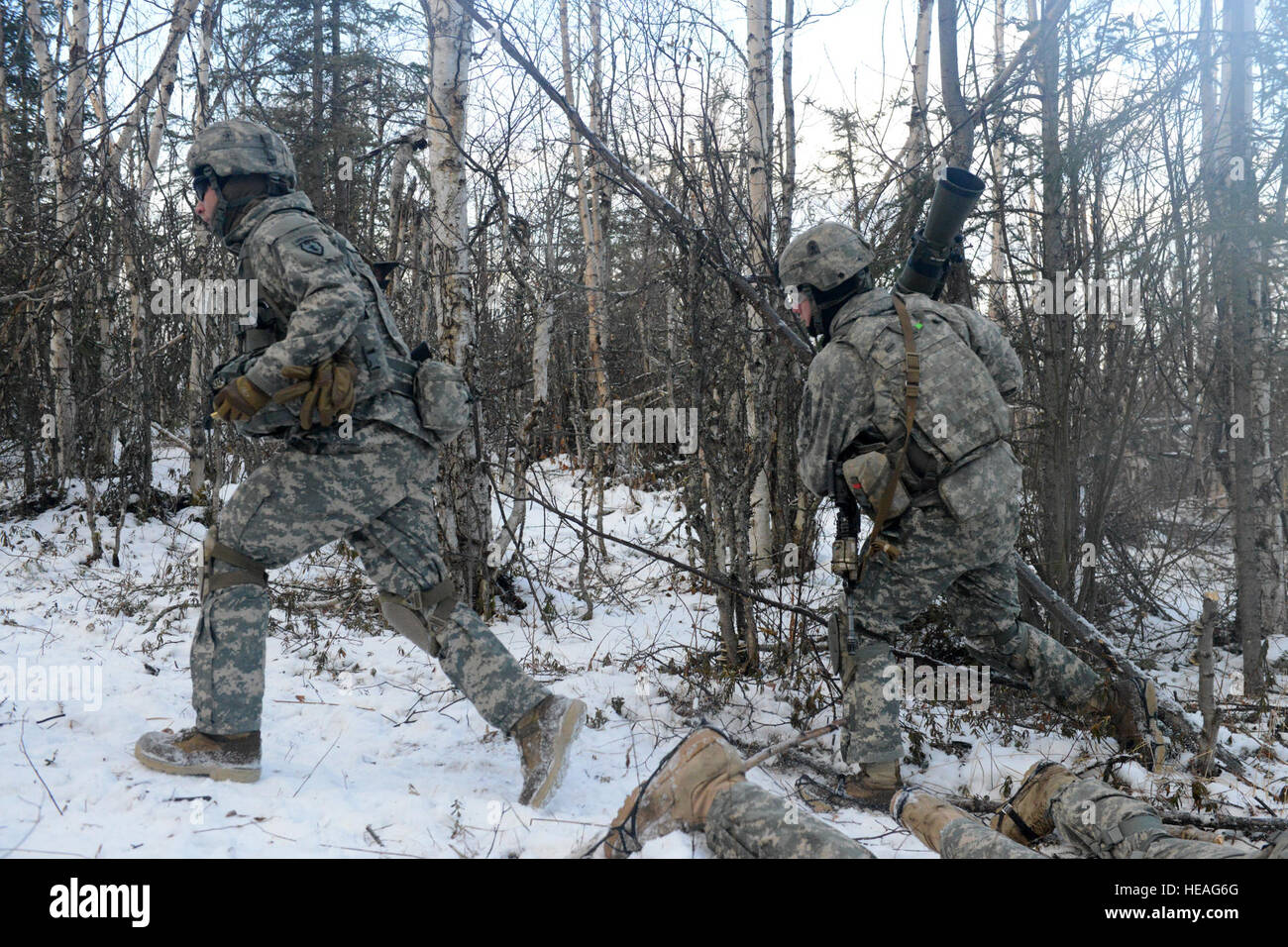 Paratroopers assigned to the 3rd Battalion, 509th Parachute Infantry ...