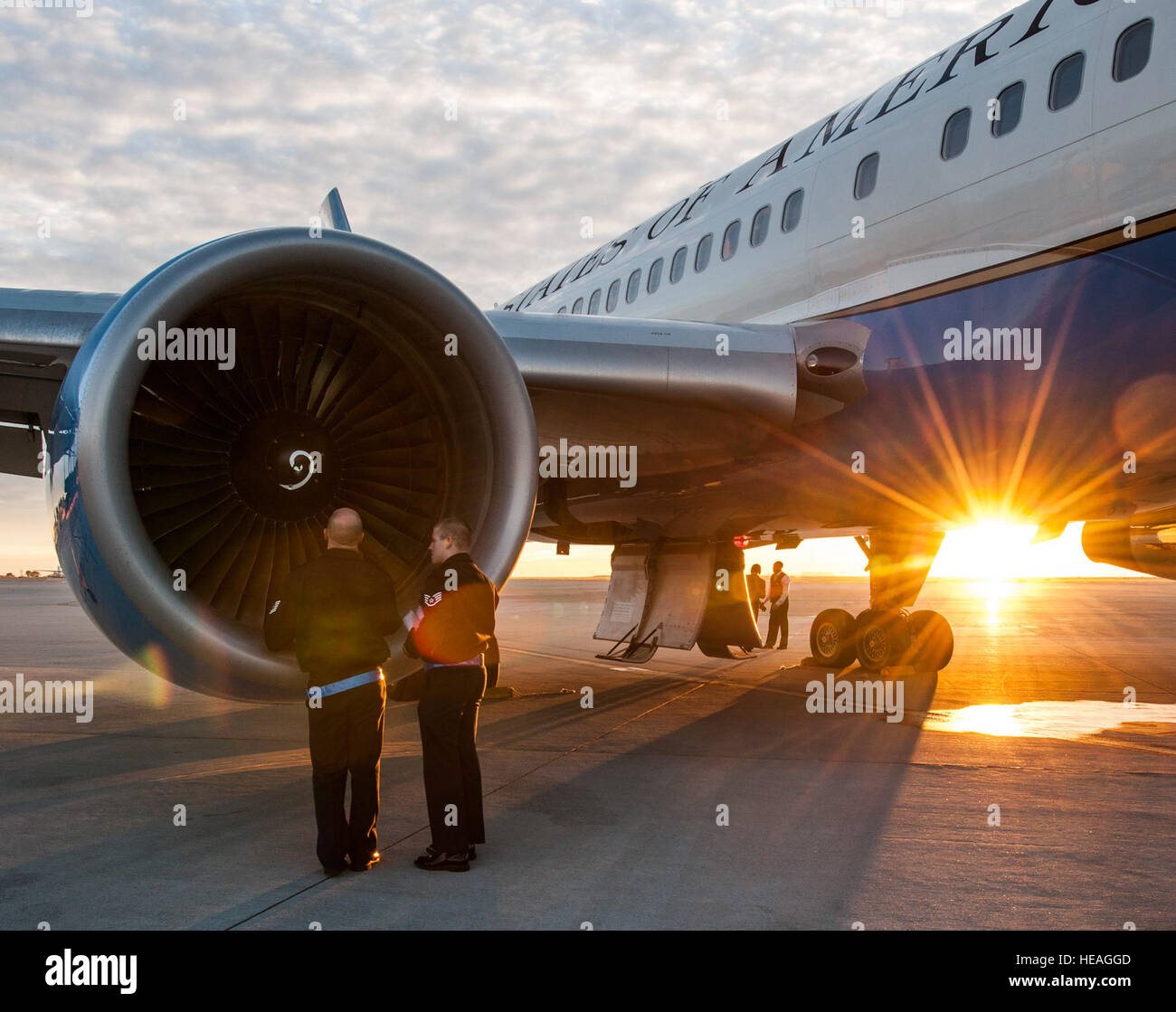 Tech. Sgt. Chris Marsh, an Maintenance Group flying crew chief ...