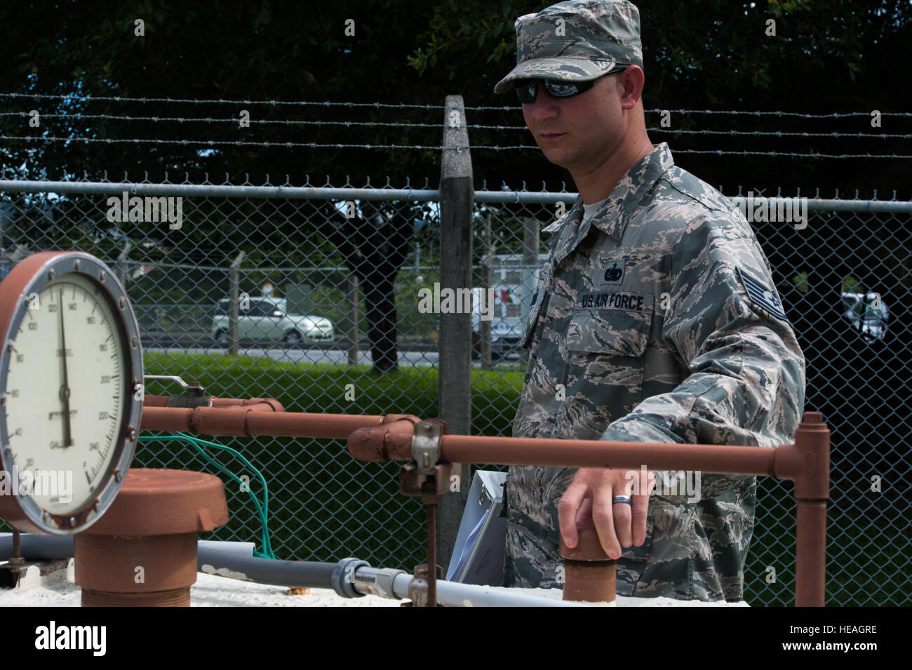 U.S. Air Force Tech. Sgt. Matthew Young, 18th Logistics Readiness ...