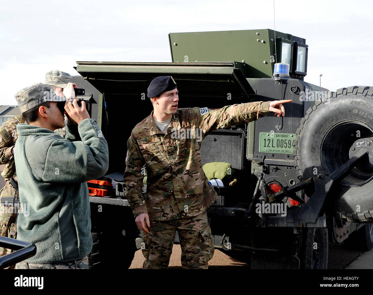 Staff Sgt. Paul Lewis, 741st Missile Security Forces Squadron team ...