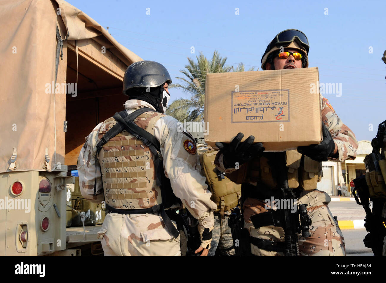 Iraqi Capt. Alaa Edan, from the Iraqi Army's 1st Battalion, 8th ...