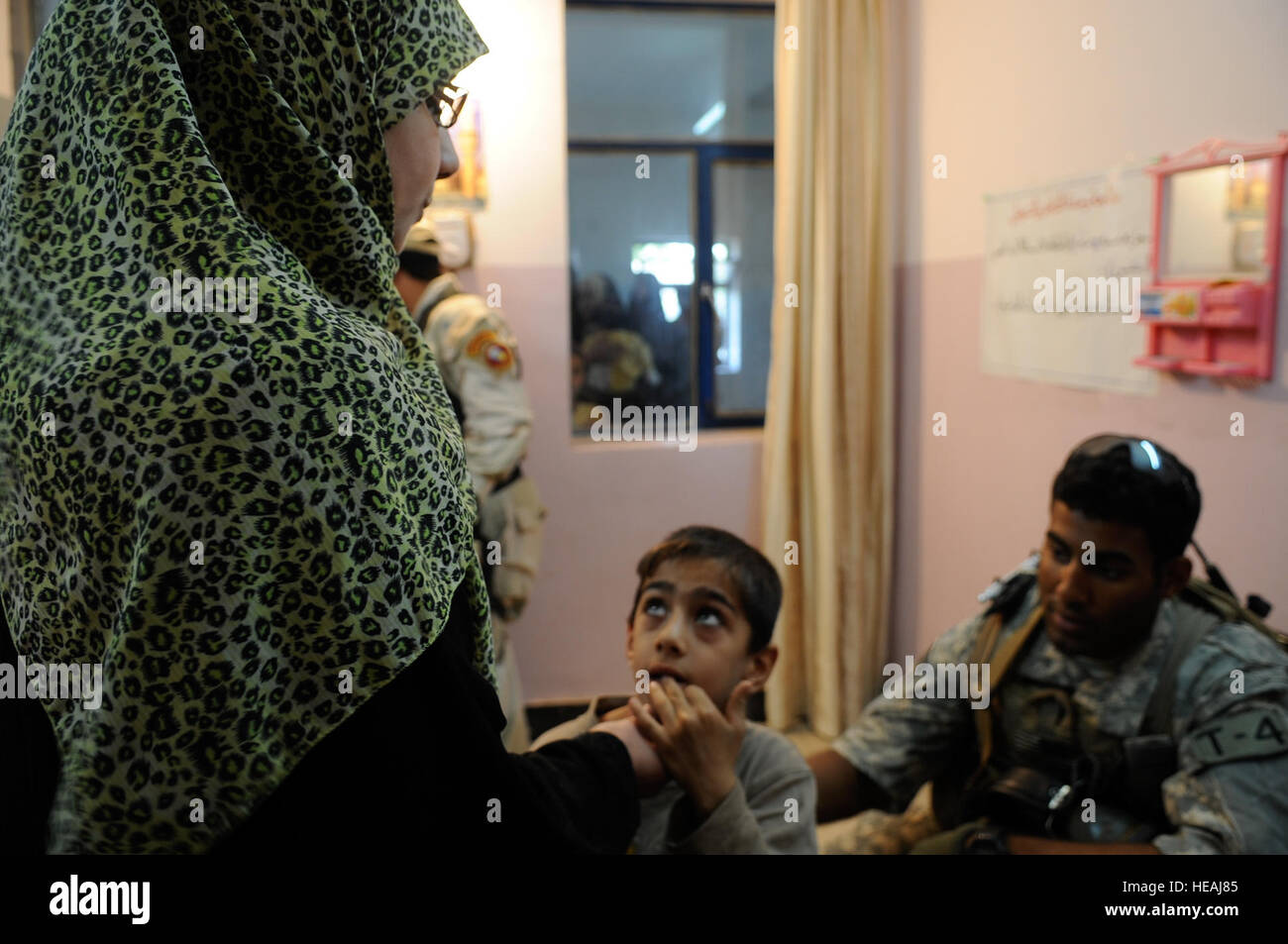 Iraqi war translator hi-res stock photography and images - Alamy