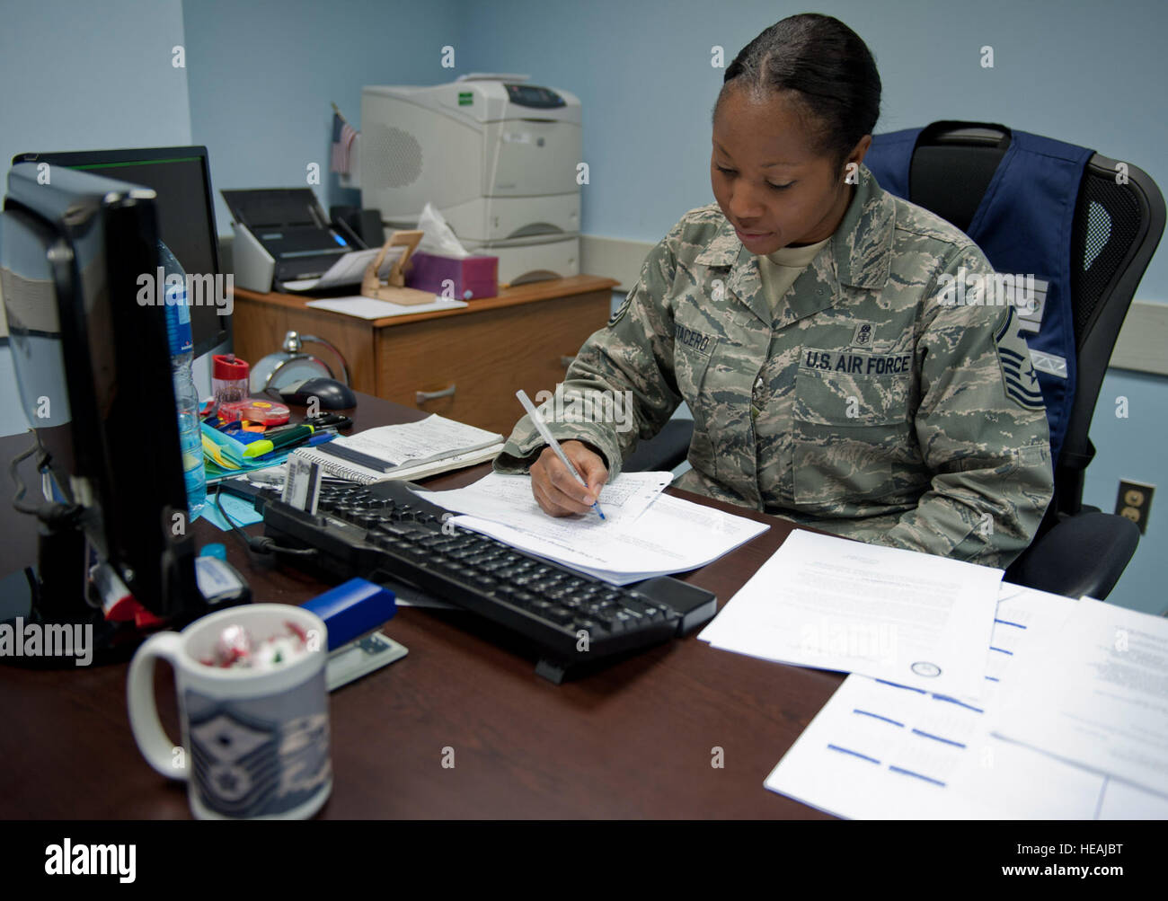 Master Sgt. Anitra Mostacero, 728th Air Mobility Squadron first ...