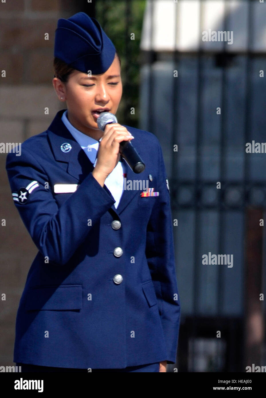 U.S. Air Force Airman 1st Class Jennifer Bodie, 27th Special Operation ...