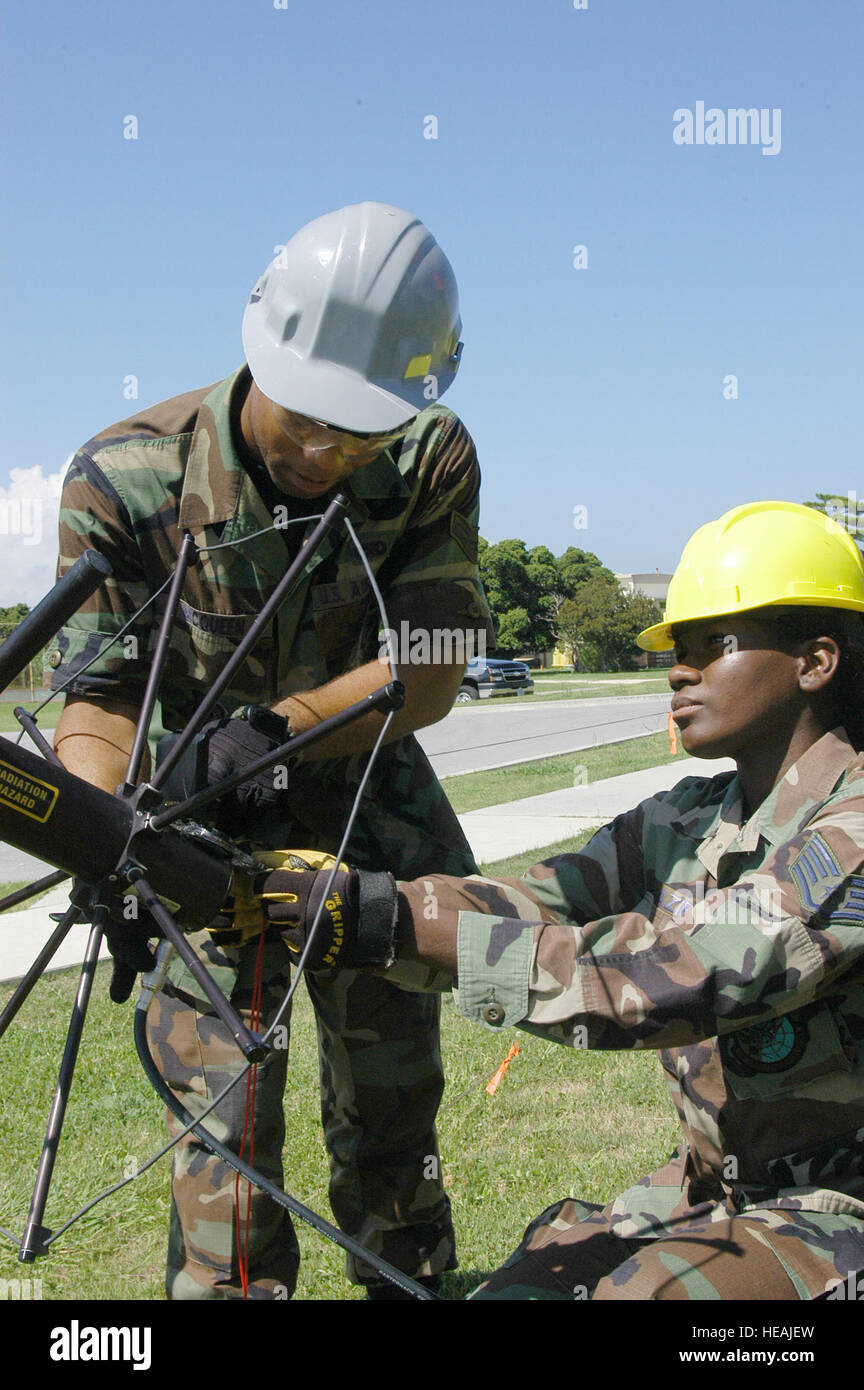 KADENA AIR BASE, Japan –Airman 1st Class David McQueen (left), 353rd ...
