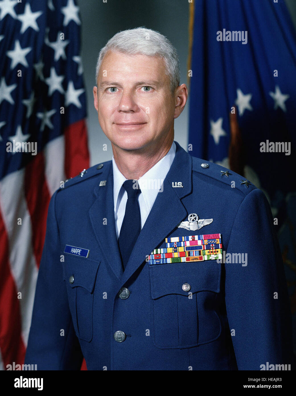 Major General Winfield S. Harpe, USAF (covered Stock Photo - Alamy