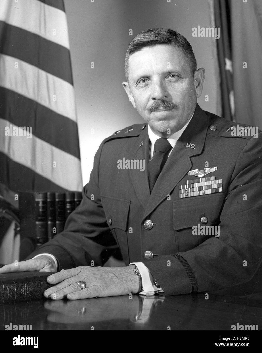 Maj. Gen. Homer I. Lewis, chief of AFR, April 1971 - April 1975 Stock ...