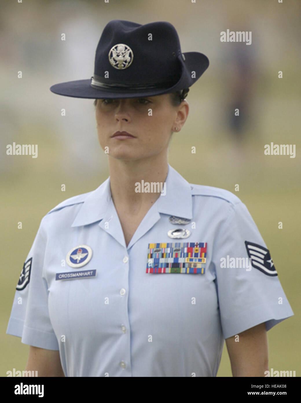 Enlisted Airmen participate in the Basic Military Training graduation ...