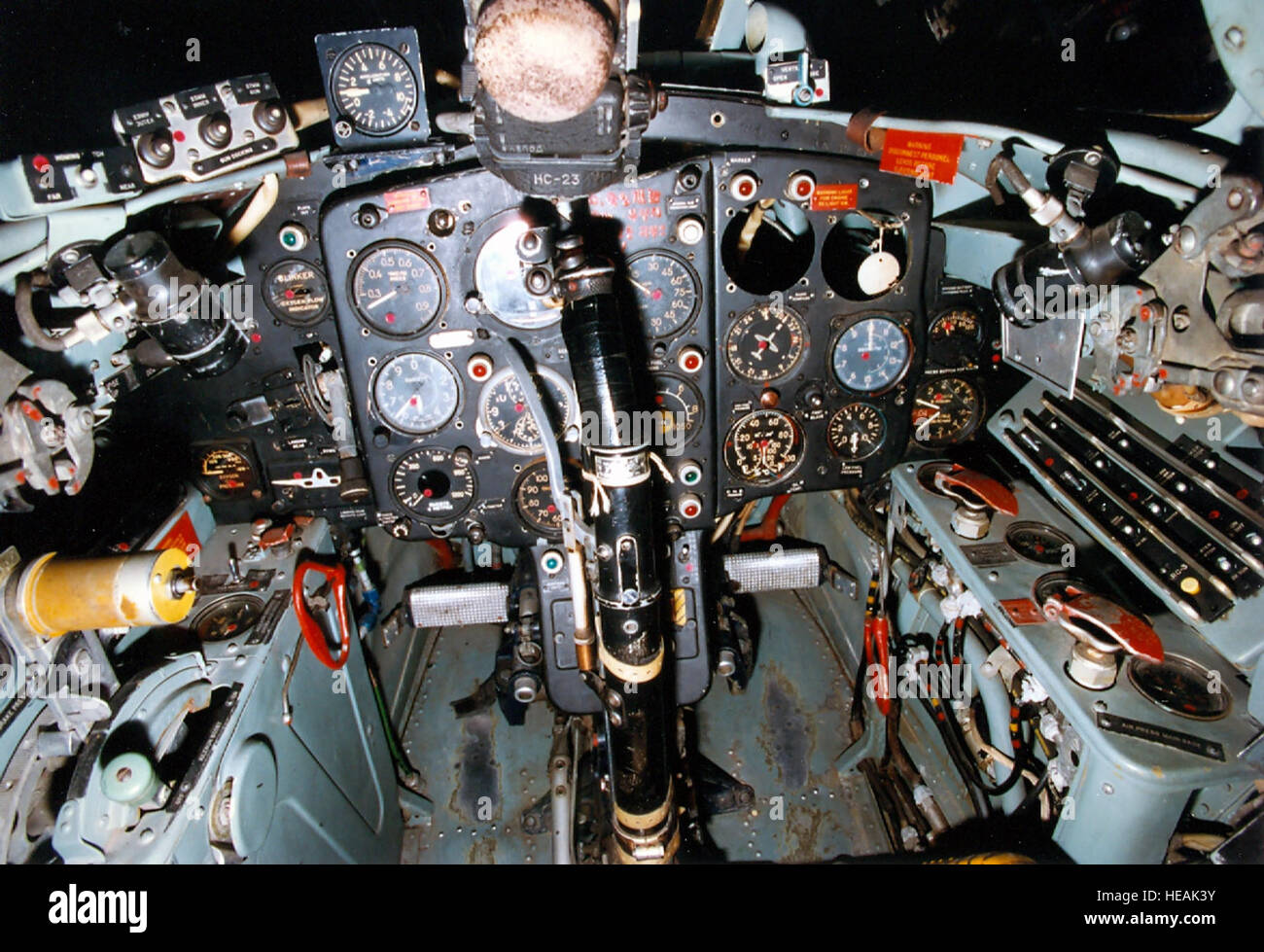 DAYTON, Ohio -- Mikoyan-Gurevich MiG-15 cockpit at the National Museum ...