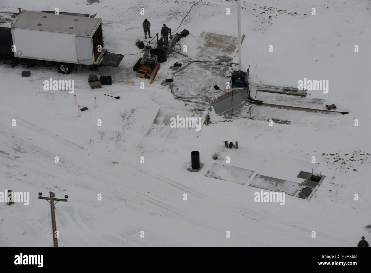New missile maintenance facility hi-res stock photography and images ...