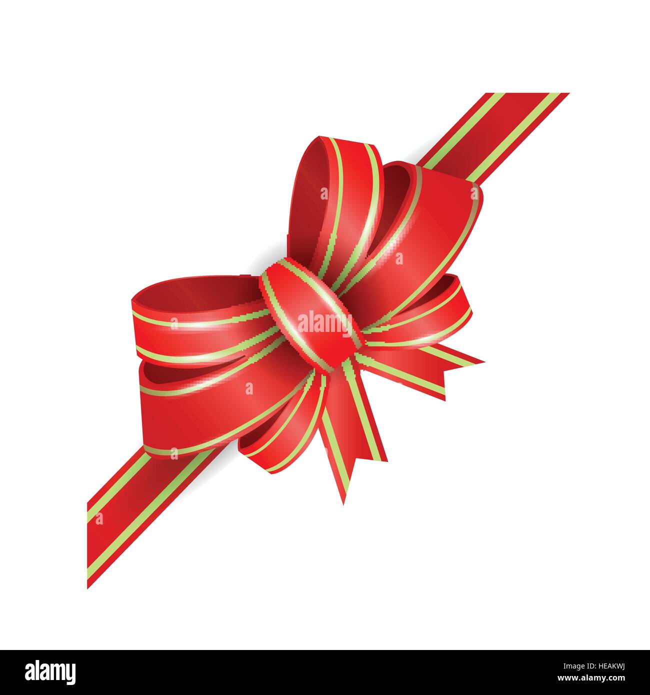 Red bow. Vector Stock Vector Image & Art - Alamy