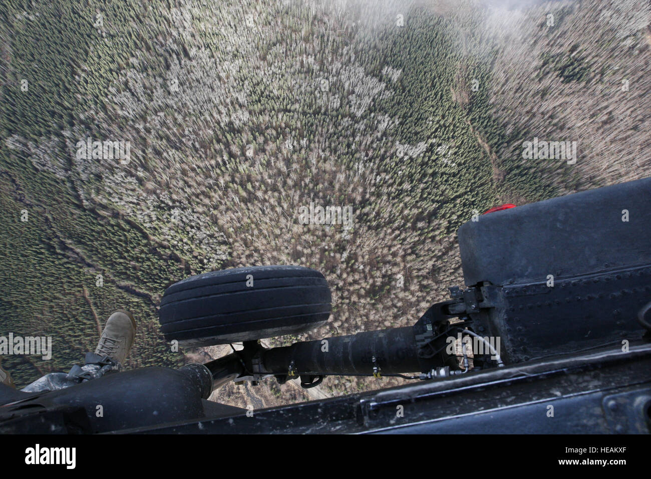 Helicopter view feet hi-res stock photography and images - Alamy