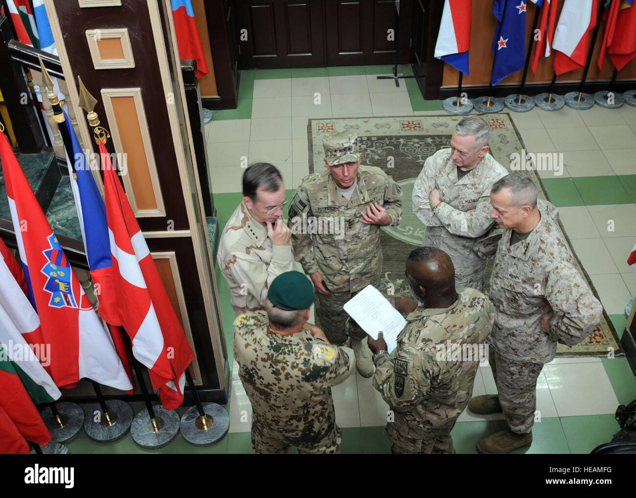Army Command Sgt. Maj. Marvin L. Hill, International Security ...