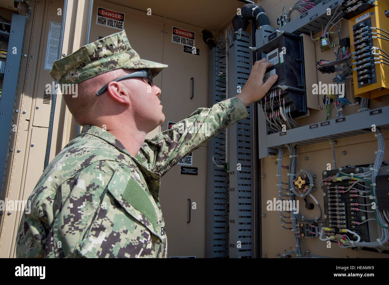 U.S. Navy Petty Officer 1st Class Adam Binon, Naval Facilities ...