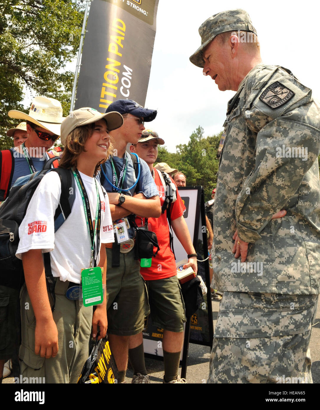 U.S. Army Maj. Gen. Arthur M. Bartell, U.S. Army Cadet Command ...
