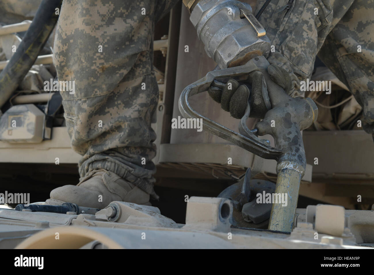 A U.S. Army Soldier from 3rd Combined Arms Battalion, 69th Armor ...