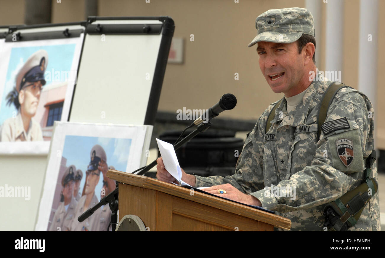 Rear Adm. Paul Becker, attached to International Security Assistance ...