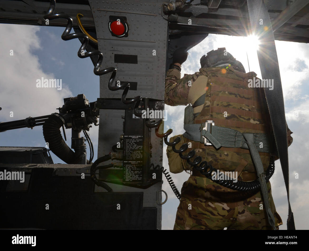 U.S. Air Force Senior Master Sgt. Stephen Schwarz, 303rd Expeditionary ...