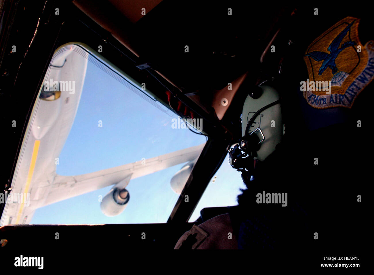 A KC-135R Stratotanker from the 157th Air Refueling Wing of the New ...