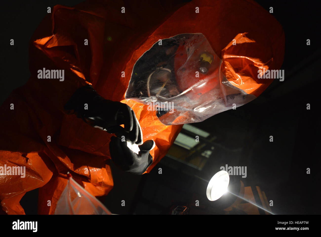 A member of the New York National Guard's 24th Weapons of Mass ...